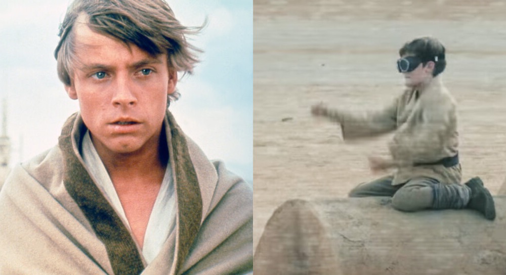 Mark Hamill Wishes Grant Feely All The Best In Young Luke Skywalker ...