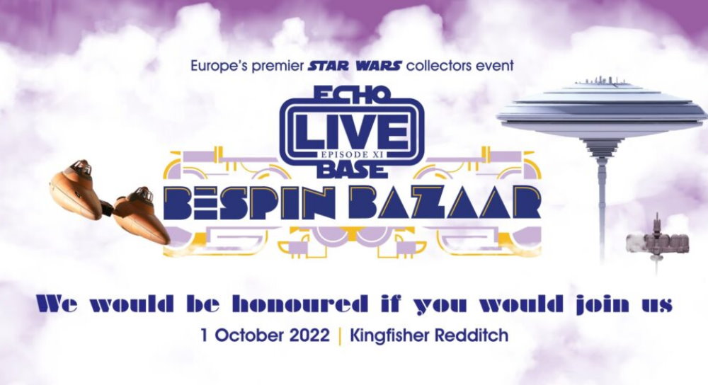 Echo Base Live Bespin Bazaar: Saturday 1st October 2022: First guest ...