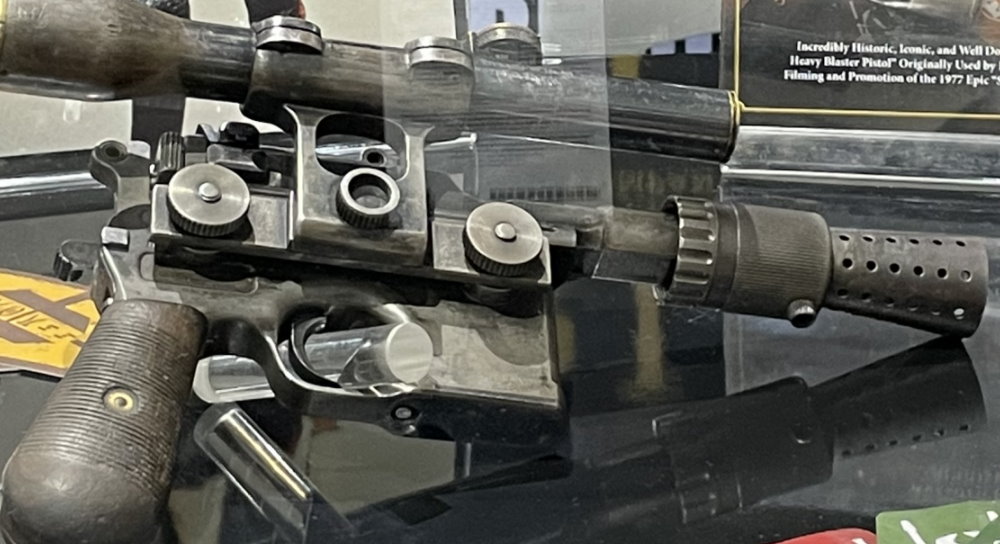 The DL-44 Heavy Blaster of Han Solo targeting $500,000 at RIAC auction ...