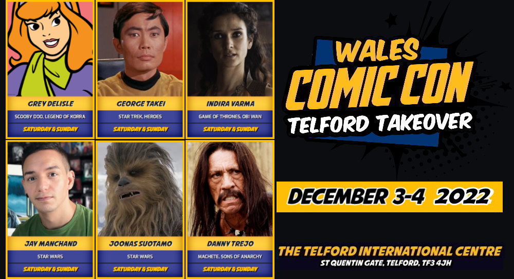 More Star Wars guests heading to Telford for Wales Comic Con - Fantha ...