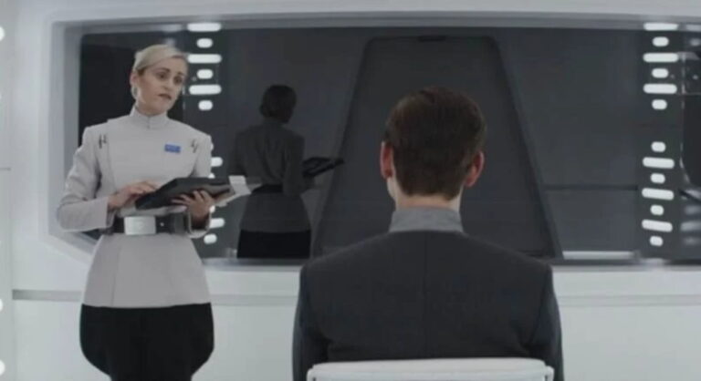 Star Wars: Andor: Kyle Soller and Denise Gough talk Syril and Dedra ...