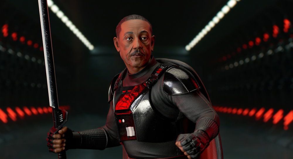 Gentle Giant: Star Wars: The Mandalorian Moff Gideon Mini Bust: 2022 ...