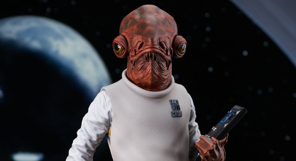 Gentle Giant: Star Wars: Return of the Jedi Admiral Ackbar Milestones ...