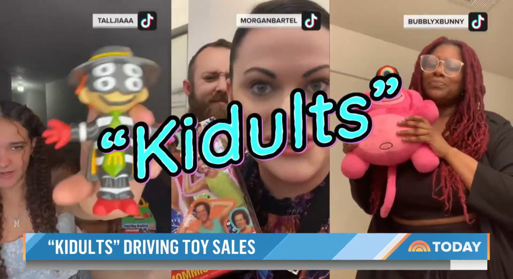 Who wants to grow up anyway? 'Kidults' swelling the toy markets coffers ...