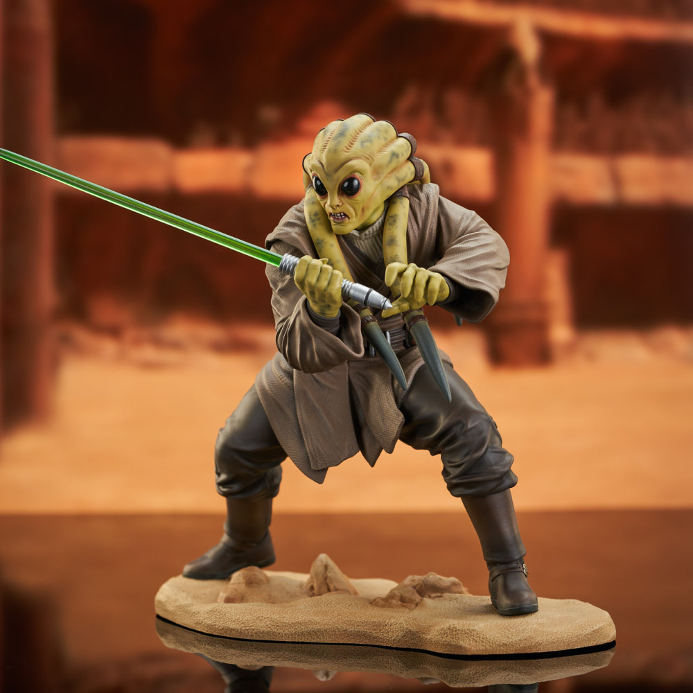 Gentle Giant: Attack of the Clones Kit Fisto Premier Collection 1/7 ...