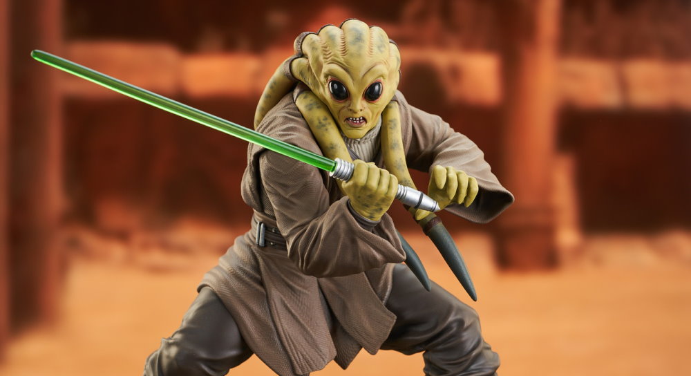 Gentle Giant: Attack of the Clones Kit Fisto Premier Collection 1/7 ...