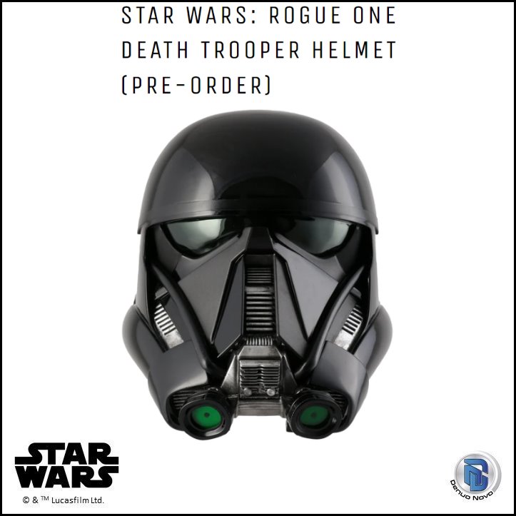 Denuo Novo: Rogue One Death Trooper Helmet Accessory - Fantha Tracks ...