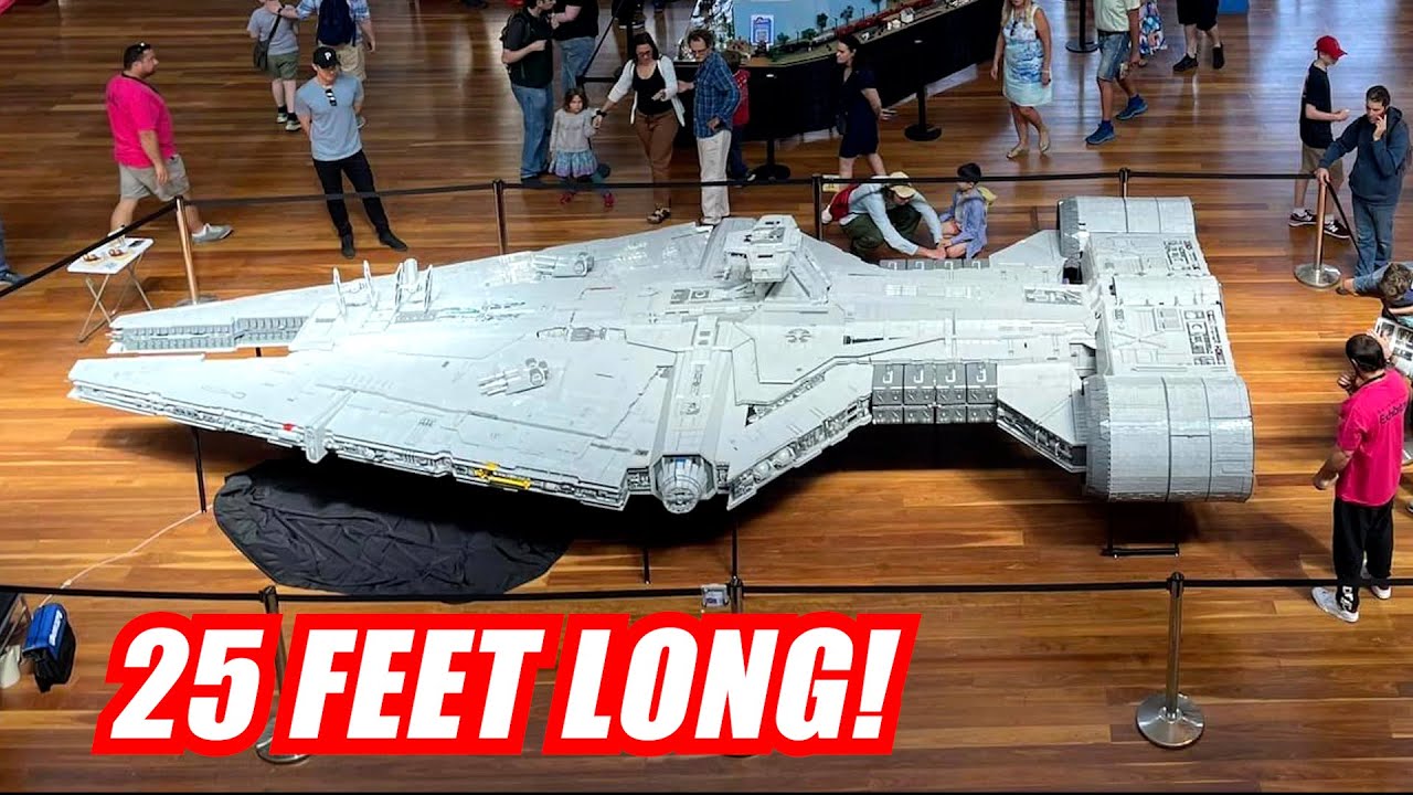 Brickvention 2023: 800,000 piece Moff Gideon Light Cruiser - Fantha ...