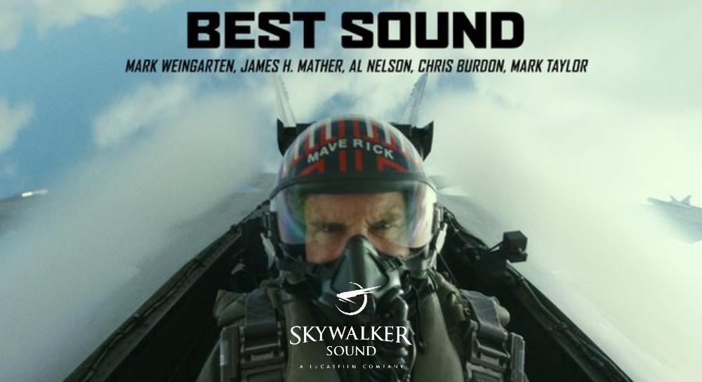 Skywalker Sound win Best Sound Oscar for Top Gun: Maverick - Fantha ...