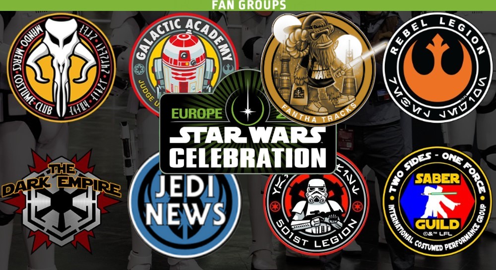 Star Wars Celebration Europe: Fan Area clubs revealed - Fantha Tracks ...