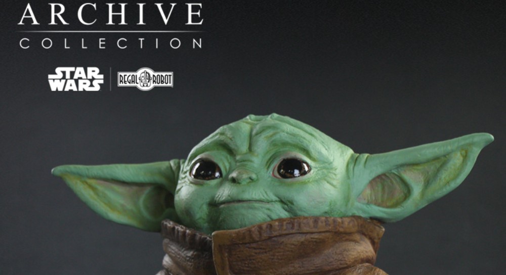 The Mandalorian Grogu (The Child) Concept Maquette Dual Signature ...