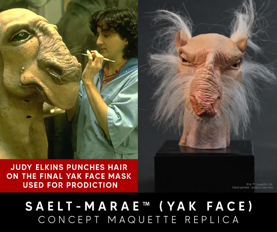 Regal Robot: Saelt-Marae (Yak Face) Concept Maquette Replica - Fantha ...