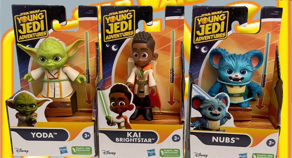 First look: Hasbro Young Jedi Adventures packaged figures - Fantha ...