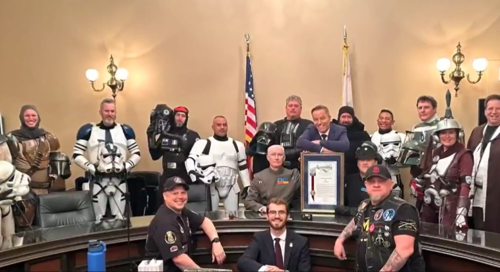 501st Legion honoured in the California State Assembly on May the 4th ...