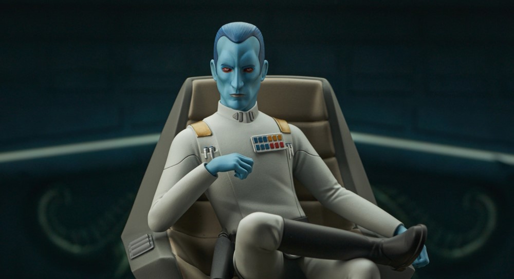 Gentle Giant: Star Wars Rebels Thrawn on Throne Premier Collection 1/7 ...