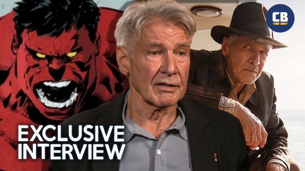 Harrison Ford and Phoebe Waller-Bridge talk Indiana Jones and Red Hulk ...