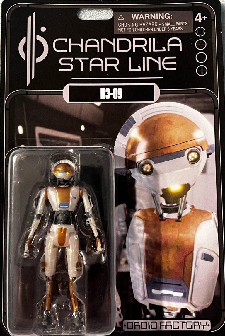 D3-O9 Droid Factory figure now available aboard Galactic Starcruiser ...