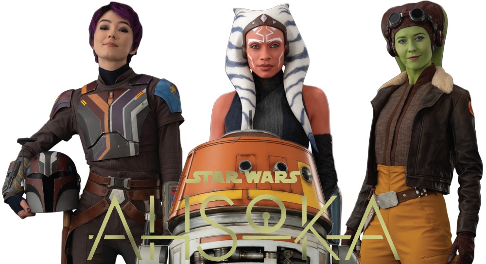 New Ahsoka life-size cardboard cutouts from Advanced Graphics - Fantha ...