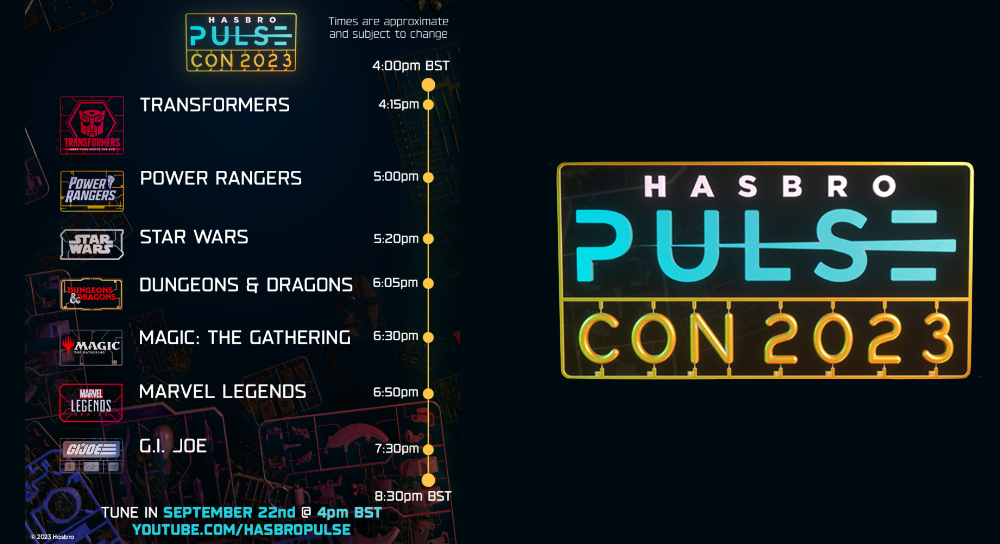 Hasbro Pulse Con 2023 happens tomorrow - Fantha Tracks | Daily Star ...