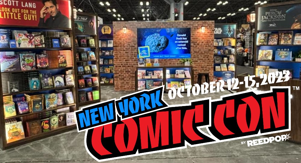 New York Comic Con 2023: Disney Publishing Booth - Fantha Tracks ...