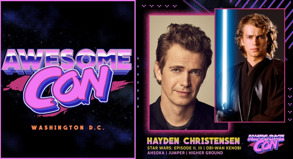 Hayden Christensen is coming to Awesome Con 8th - 10th March 2024 ...