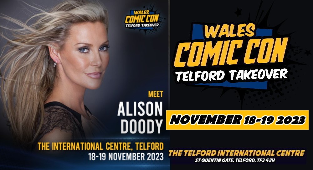 Wales Comic Con 2023: Chase the grail with Alison Doody - Fantha Tracks ...