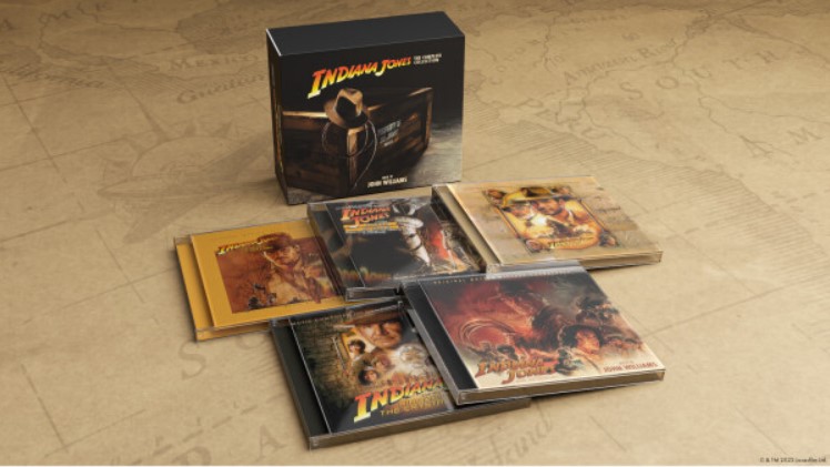 Indiana Jones: The Complete CD Collection arrives 27th March 2024 ...