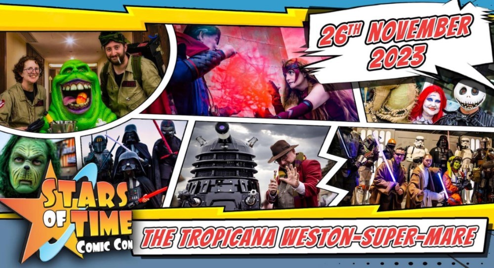 Stars of Time Comic-Con: Sunday 26th November 2023 - Fantha Tracks ...