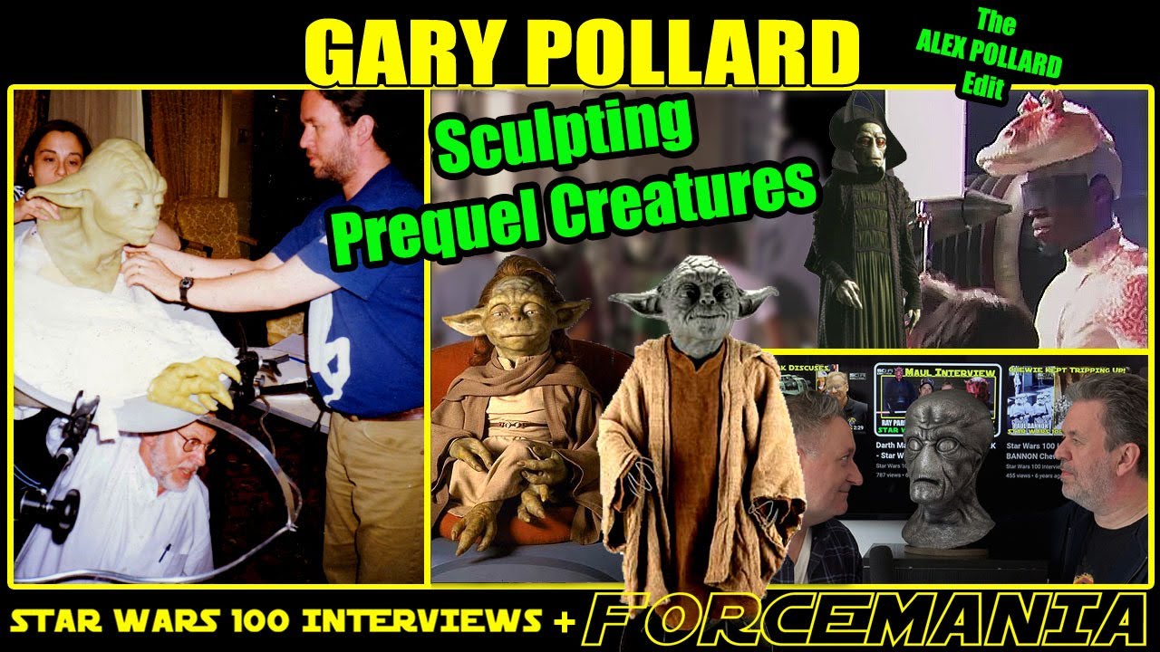 FORCEMANIA: Gary Pollard, Creature Sculptor on Episode I: The Phantom ...