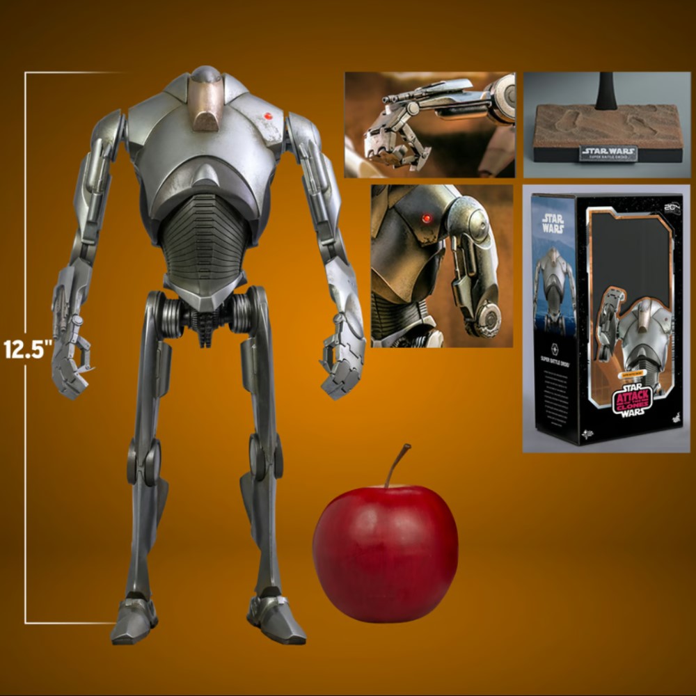 Sideshow Collectibles: Super Battle Droid Sixth Scale Figure by Hot ...