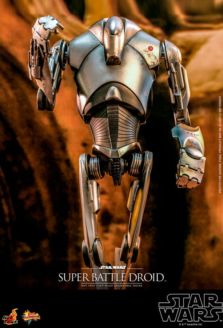 Sideshow Collectibles: Super Battle Droid Sixth Scale Figure by Hot ...