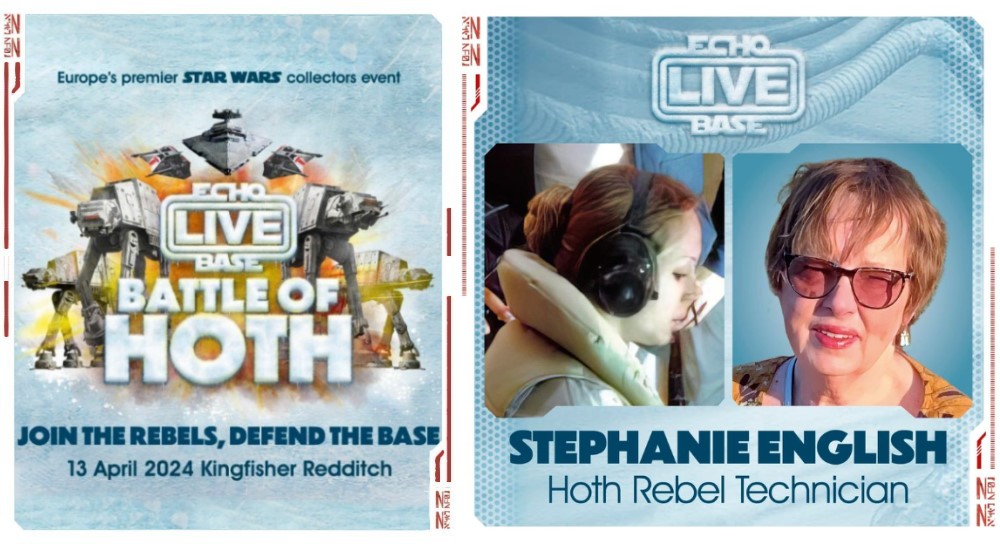 Echo Base LIVE - Battle of Hoth: Tech cover - Stephanie English will be ...
