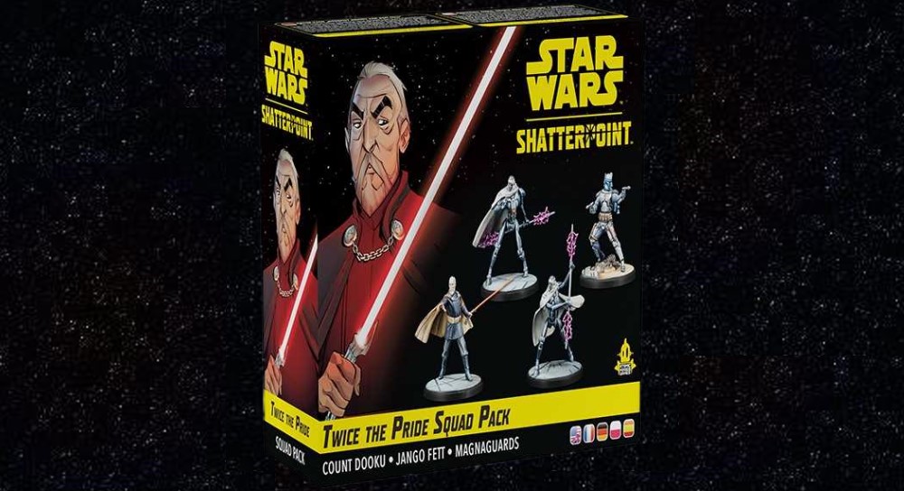 Atomic Mass Games: Star Wars: Shatterpoint Twice the Pride (Count Dooku ...