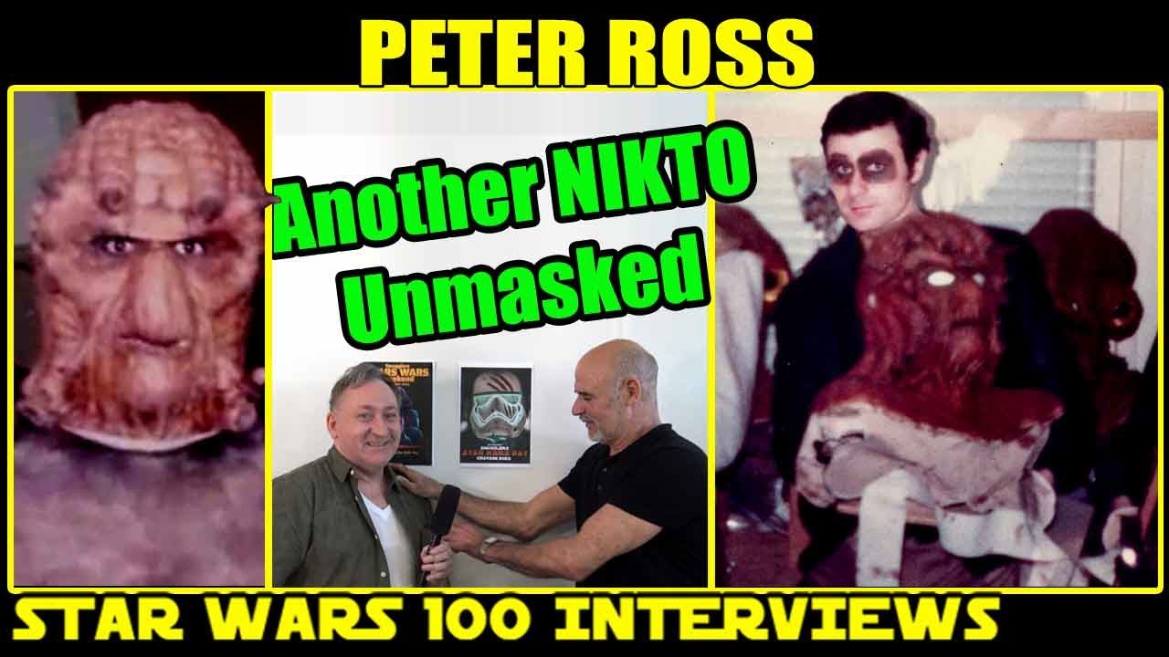 Star Wars 100 Interviews: Another Nikto Unmasked - PETER ROSS Interview (Part 1) - Fantha Tracks ...
