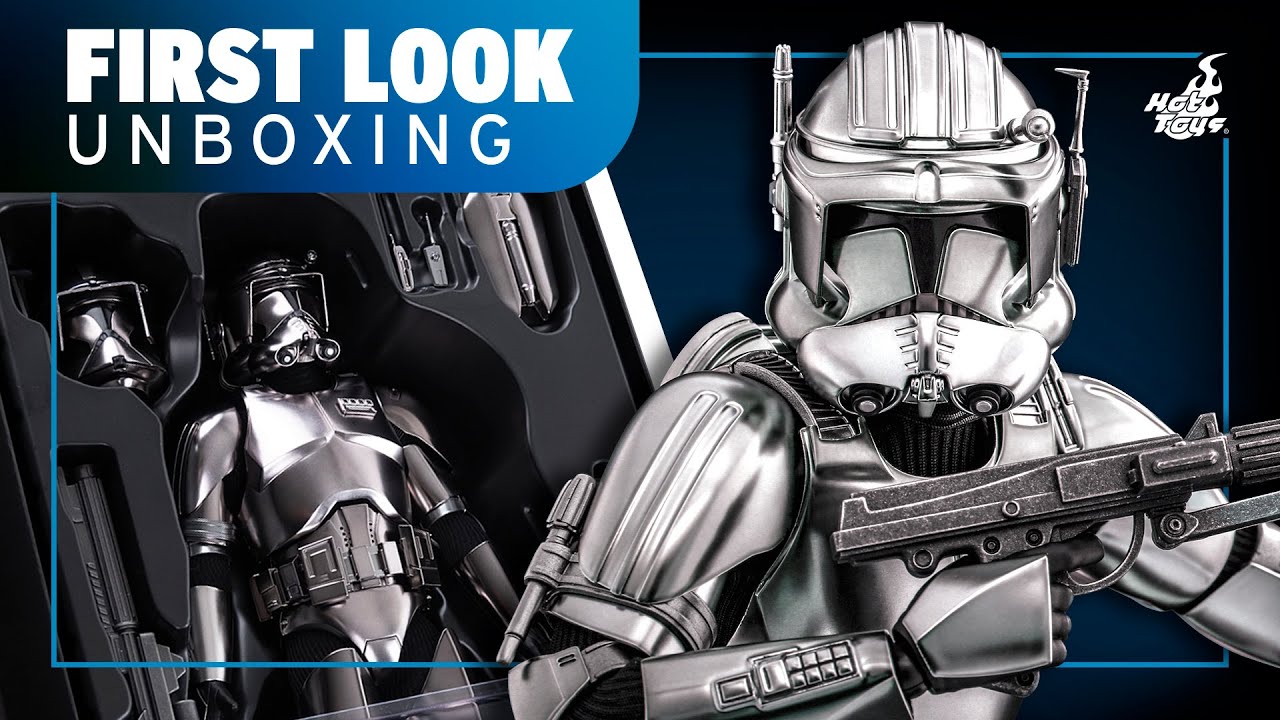 Sideshow Collectibles: Sixth Scale Clone Commander Cody (Chrome Version ...