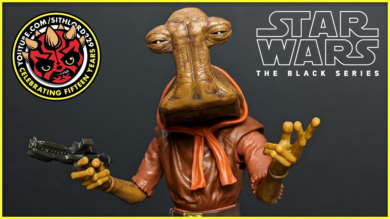Star Wars The Black Series: Deluxe Momaw Nadon (Hammerhead) figure ...