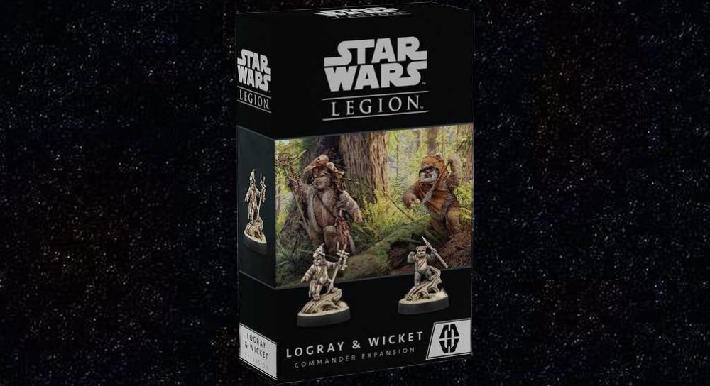 Atomic Mass Games: Star Wars Legion: Logray & Wicket Commander ...