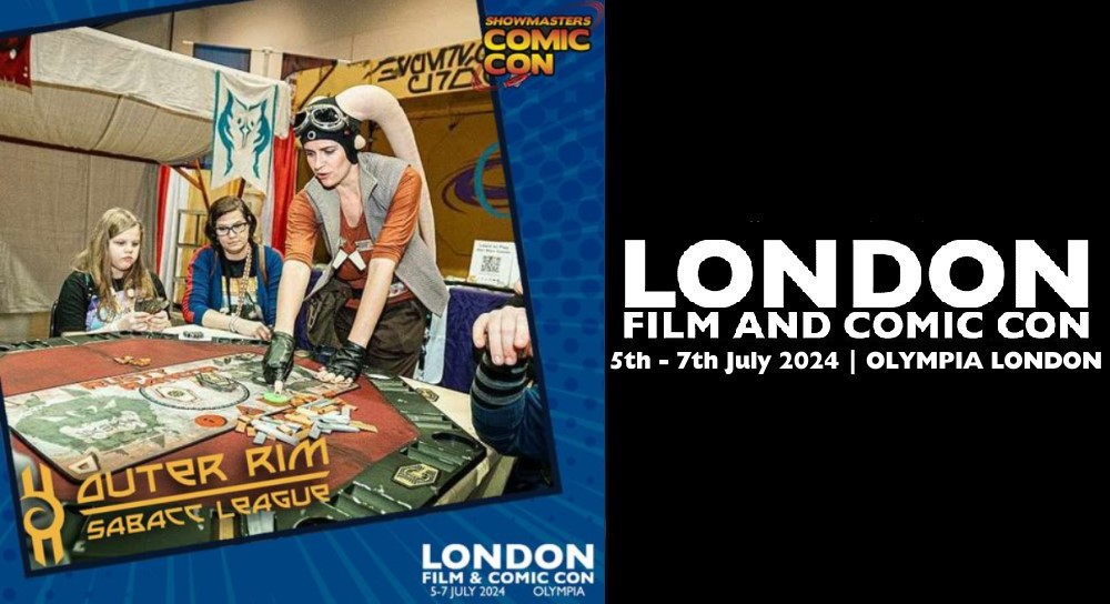 London Film and Comic Con 2024: Sabacc to the future. The Outer Rim ...