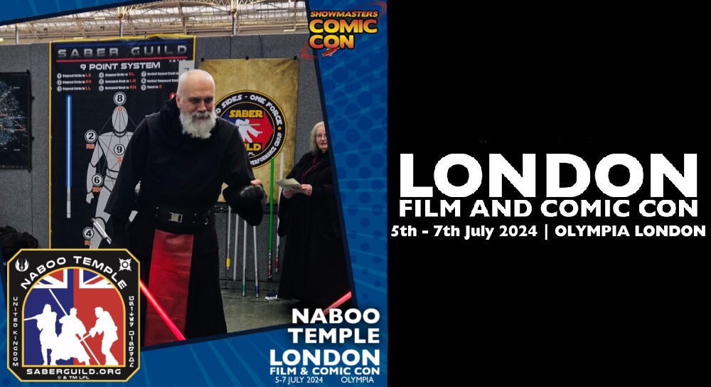 London Film and Comic Con 2024: Flash of the blade: Saber Guild are cut ...
