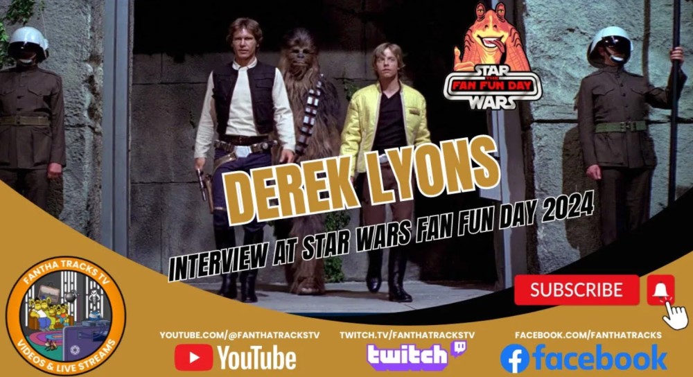 Star Wars Fan Fun Day 2024: Derek Lyons, Medal Bearer in Episode 4 - Fantha Tracks | Daily Star ...