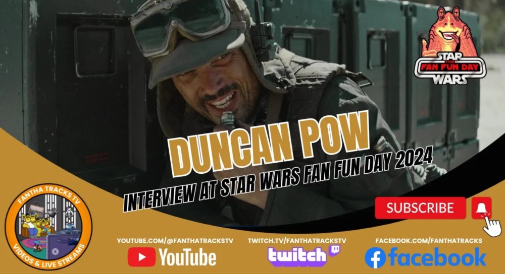 Star Wars Fan Fun Day 2024: Duncan Pow, Melchi in Rogue One and Andor ...