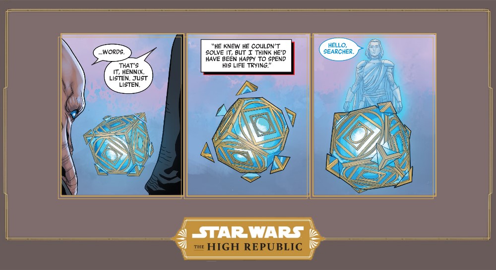 Look back four years to the very first appearance of The High Republic ...