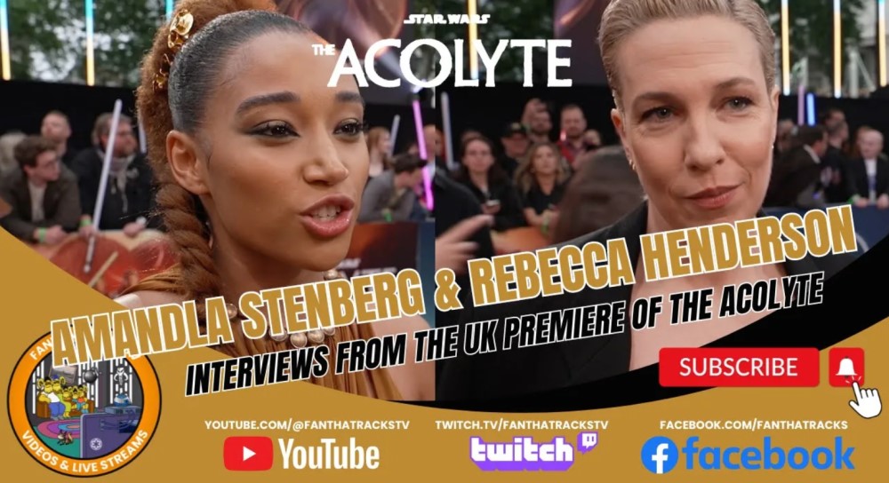 Star Wars: The Acolyte UK Premiere: Amandla Stenberg & Rebecca ...