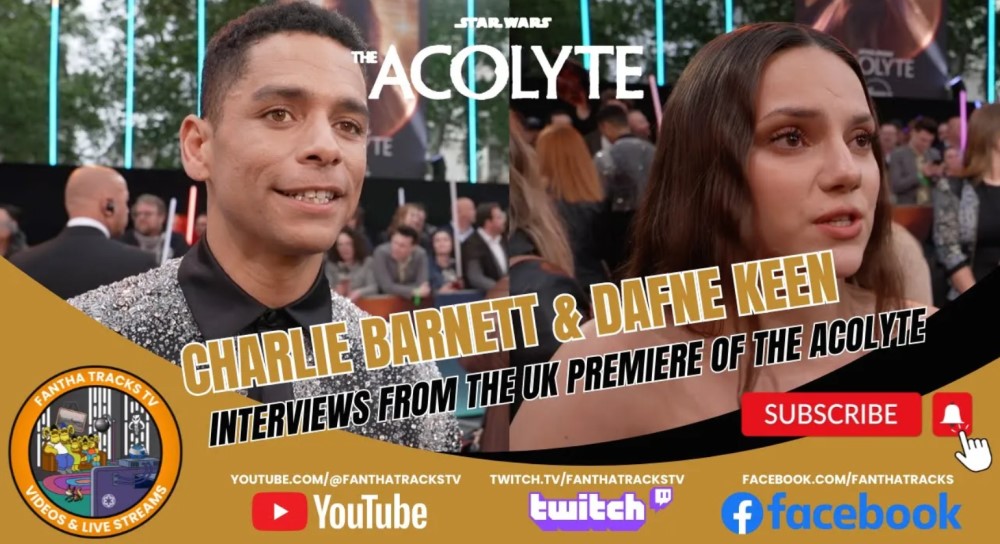Star Wars: The Acolyte UK Premiere: Charlie Barnett & Dafne Keen red ...