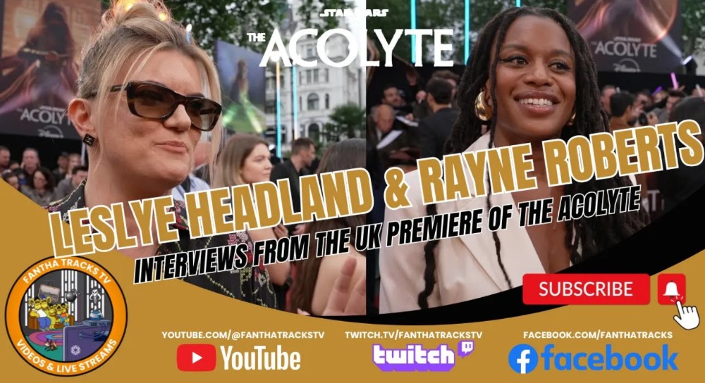Star Wars: The Acolyte UK Premiere: Rayne Roberts and Leslye Headland ...