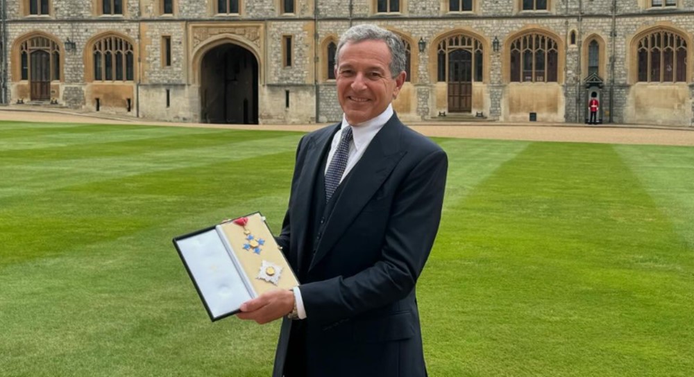 Arise Sir Robert: Bob Iger receives his Honorary Knighthood - Fantha ...