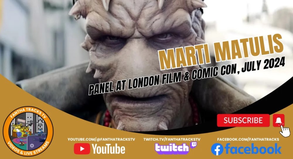 London Film and Comic Con 2024: Marti Matulis, Vane in The Mandalorian ...