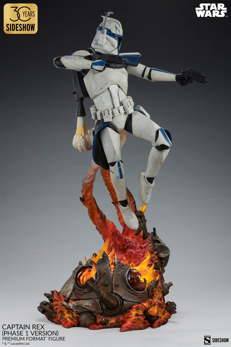 Sideshow Collectibles: Captain Rex (Phase 1 Version) Premium Format ...