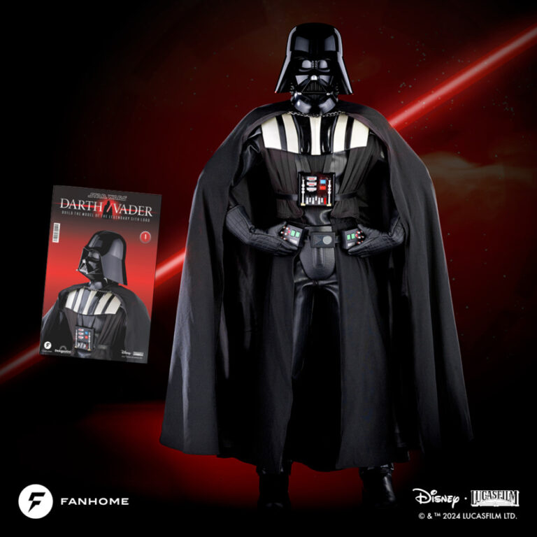 Fanhome unveil their new Star Wars Darth Vader Build-Up Model - Fantha ...