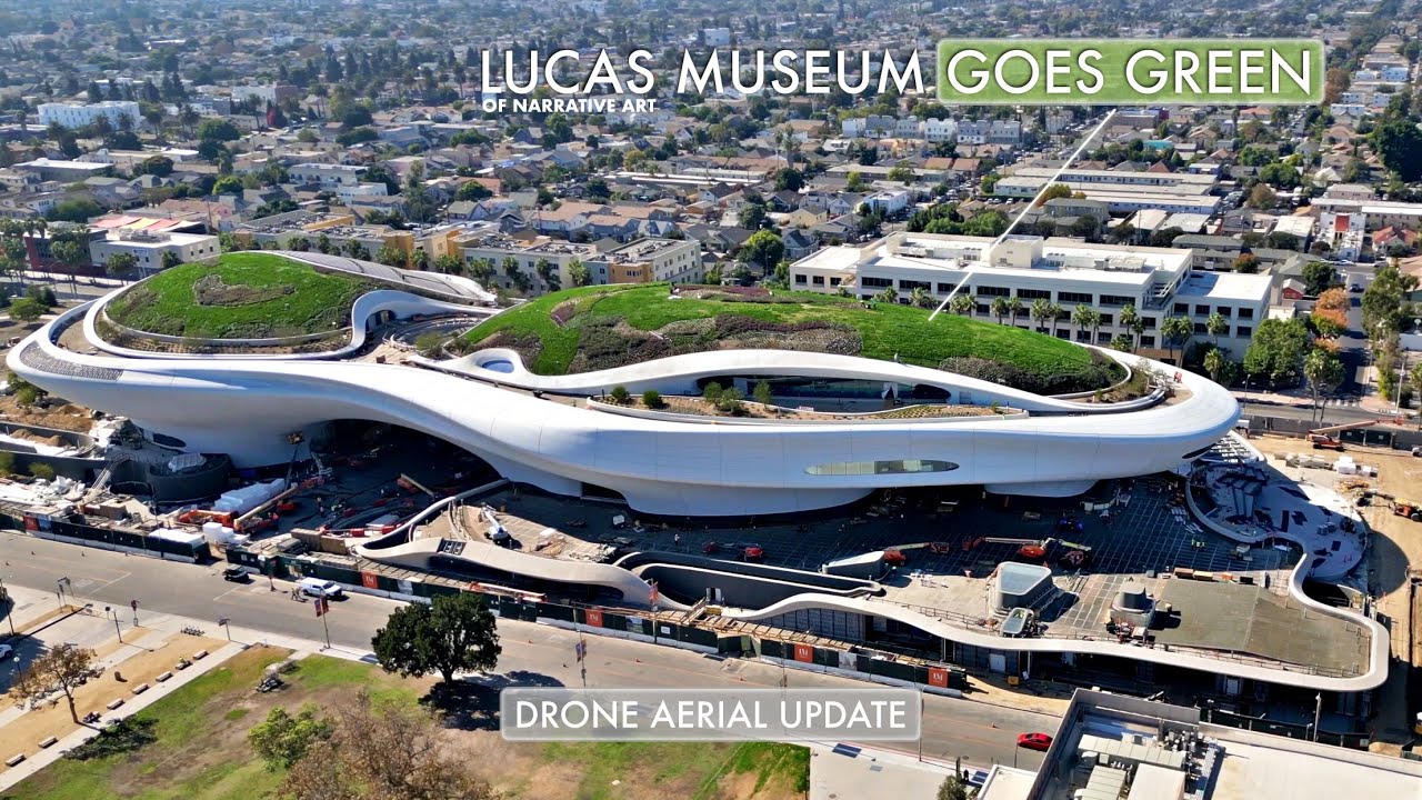 Lucas Museum approaching completion ahead of 2025 opening - Fantha Tracks | Daily Star Wars News